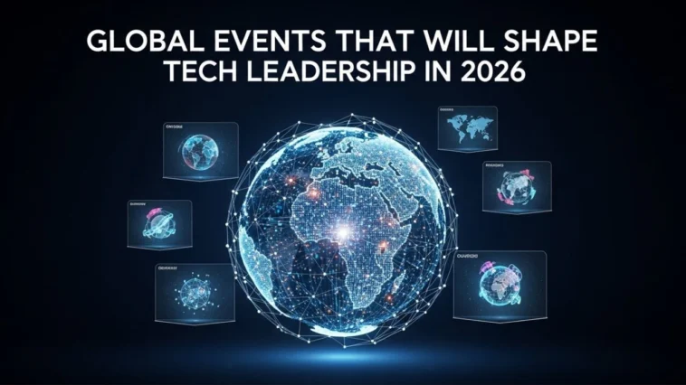 Global Events That Will Shape Tech Leadership in 2026