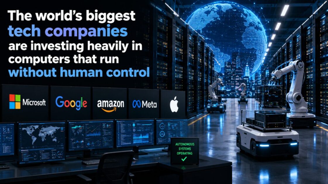 Big tech invests in self-running computers without control