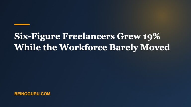 Six-Figure Freelancers Grew 19% as Workforce Stalled
